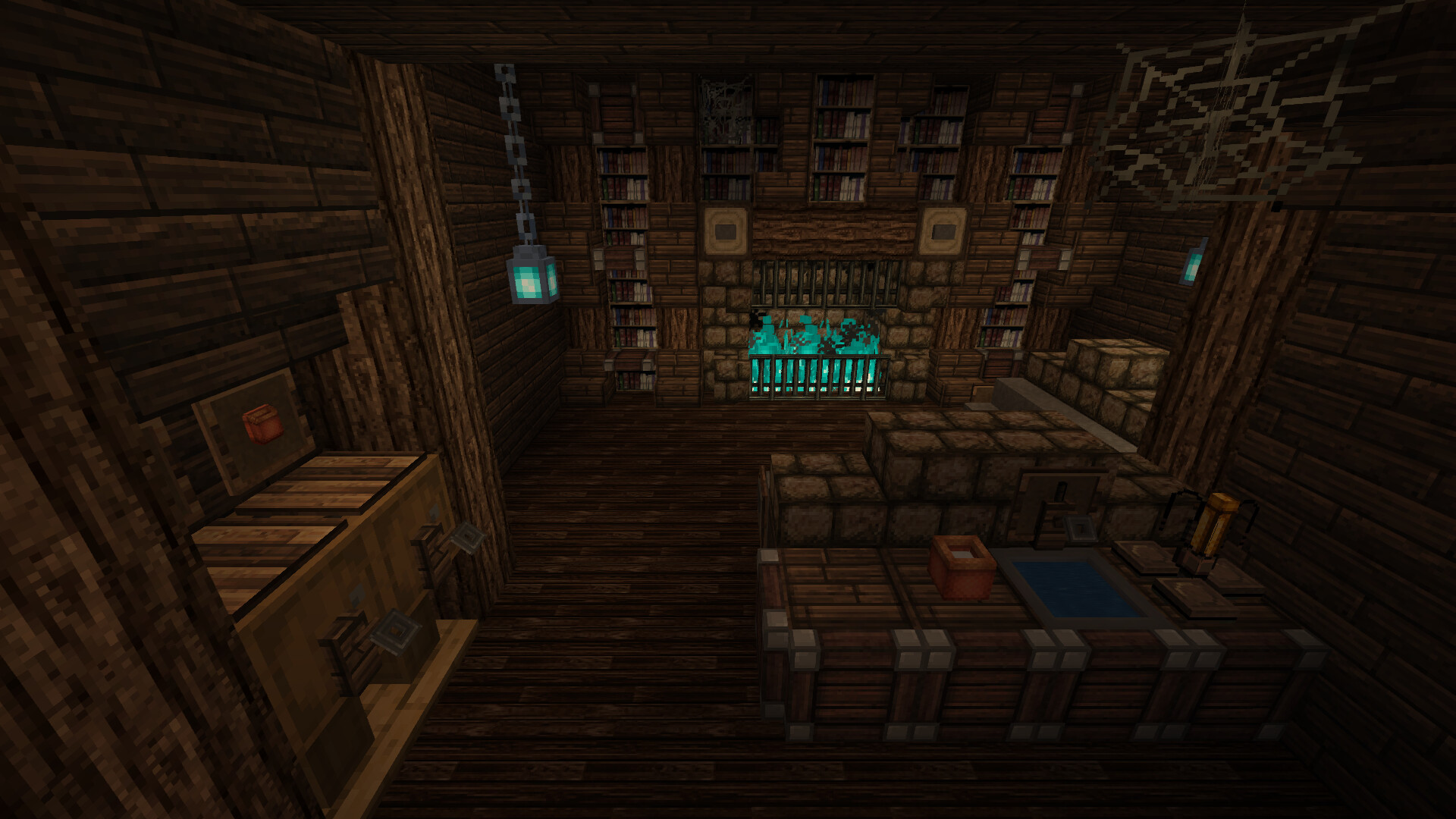 Project Zombie Underground Civilization Main House Minecraft Map