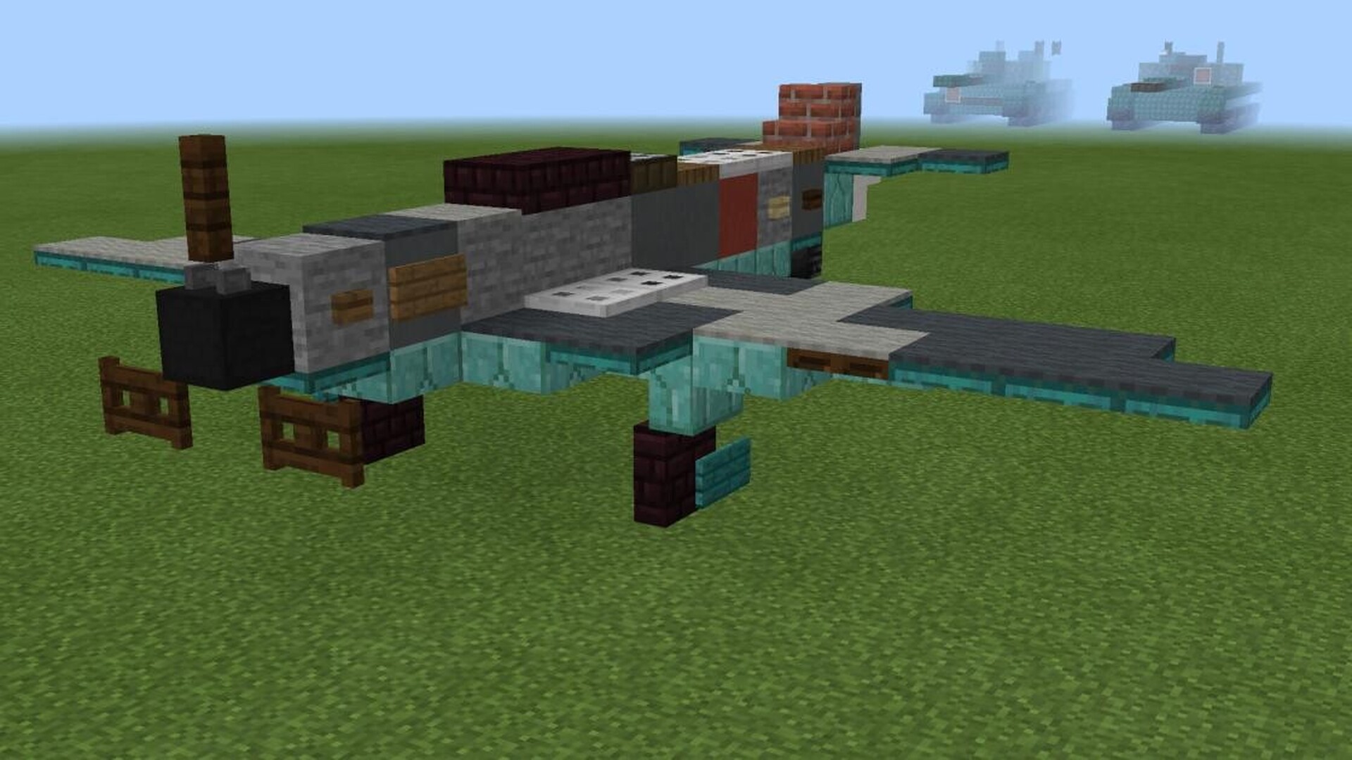 1.5:1 scale Yakovlev Yak-1 Minecraft Map