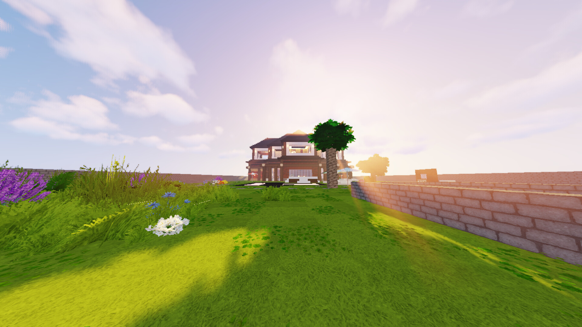 British suburban house Minecraft Map