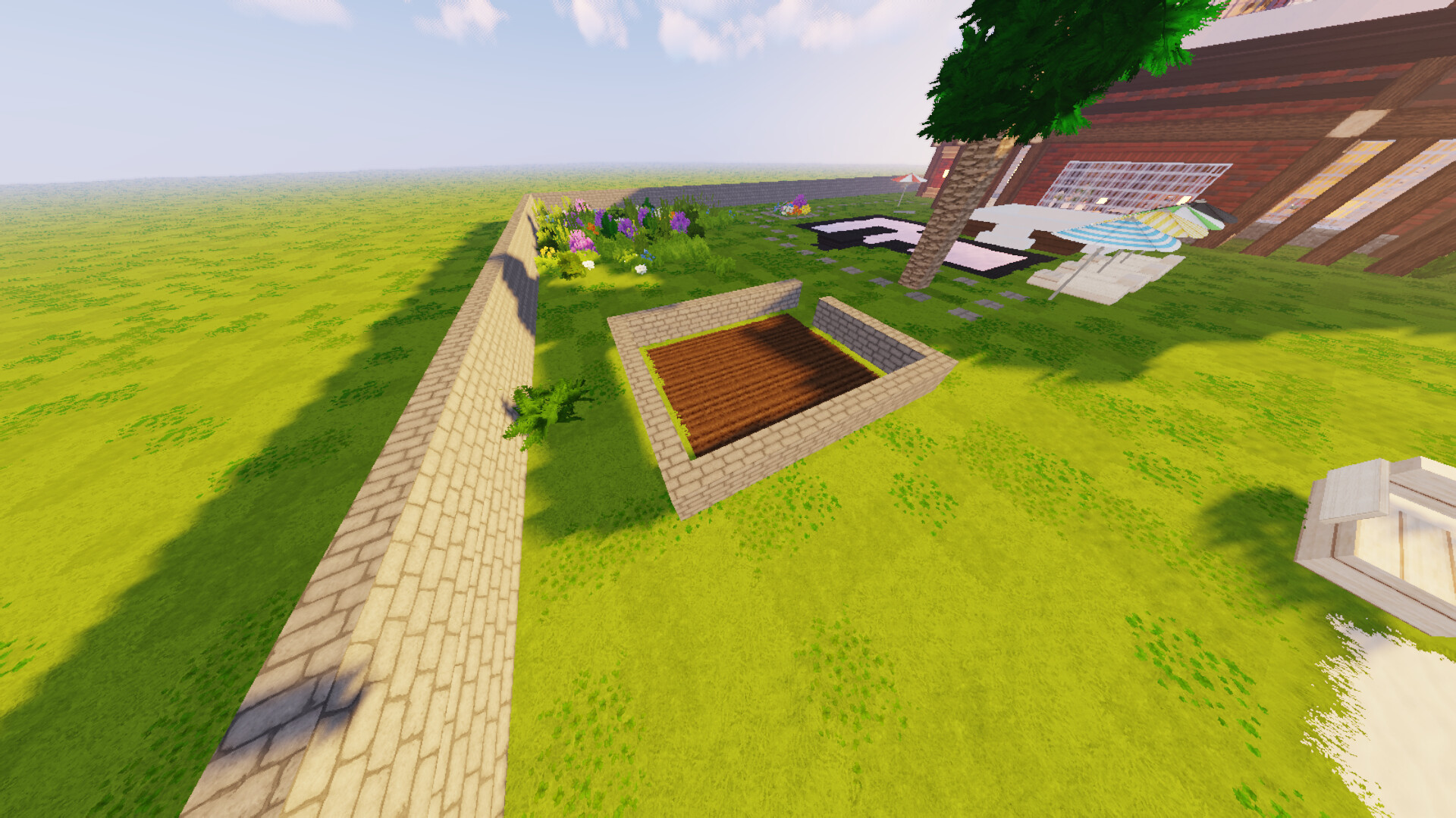 British suburban house Minecraft Map