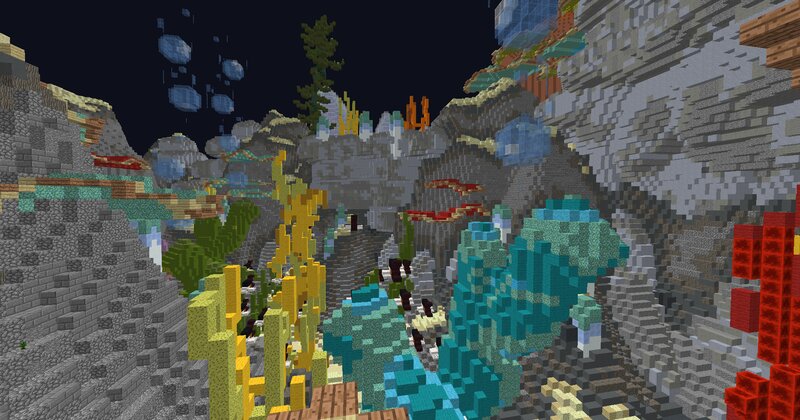 Underwater World Minecraft Map