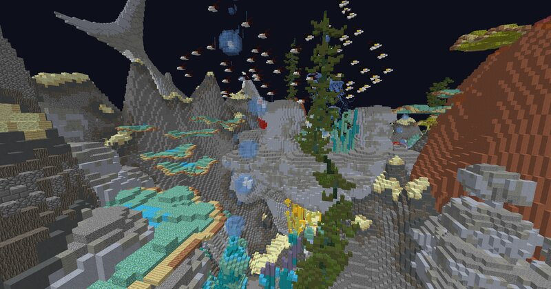 Underwater World Minecraft Map