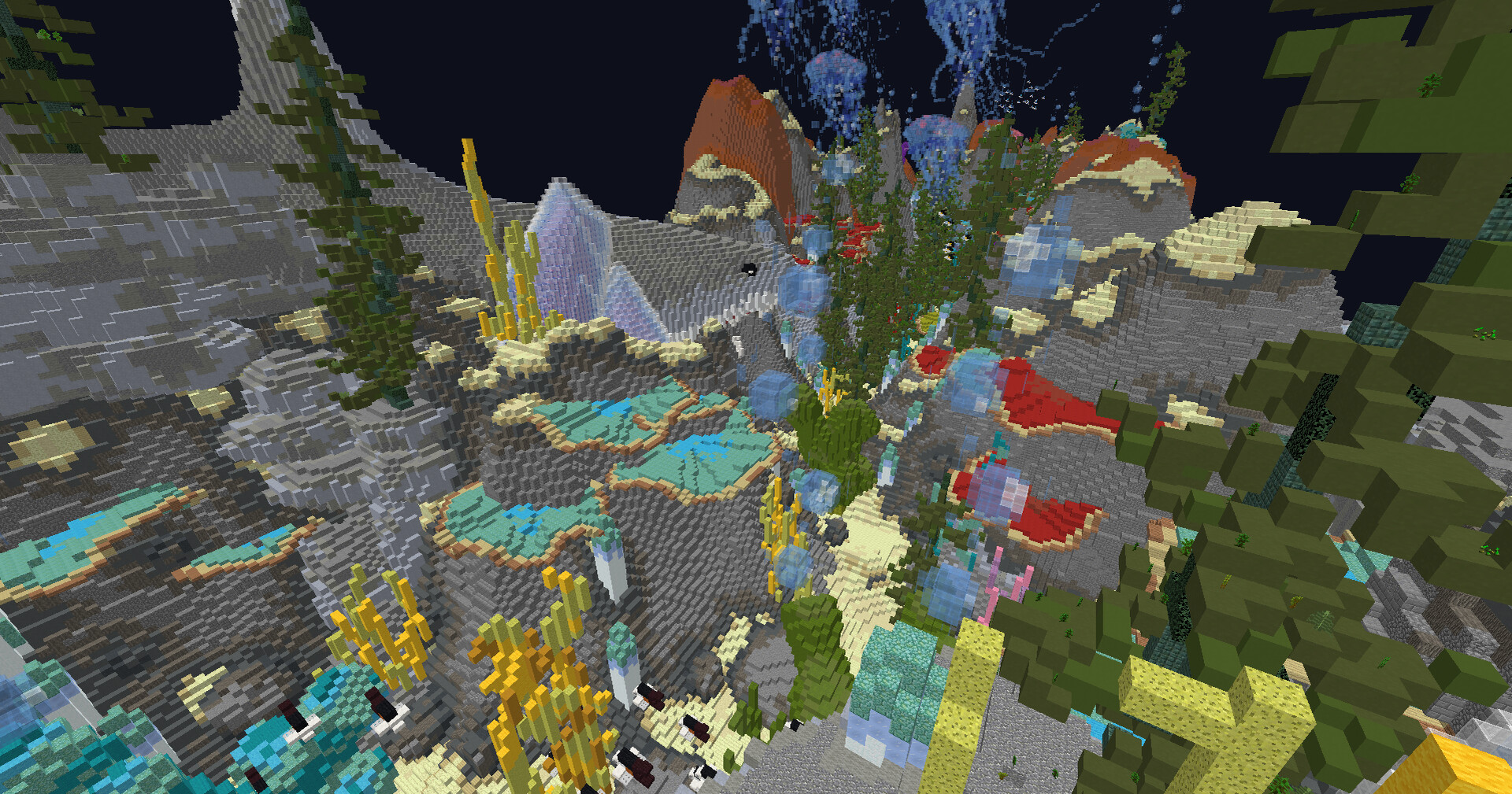 Underwater World Minecraft Map