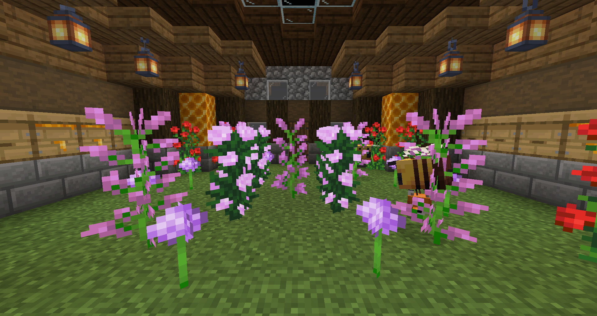 Bee house (NON-AUTOMATIC) Minecraft Map