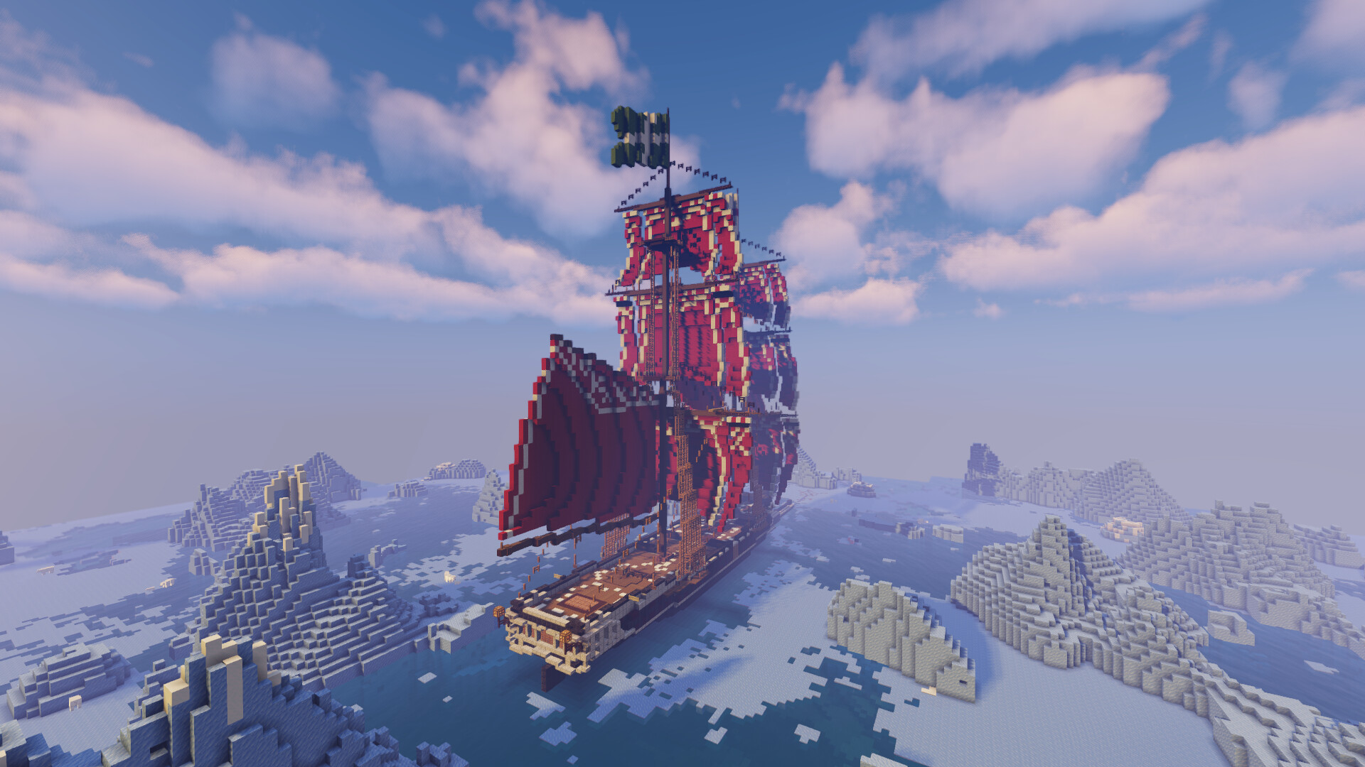 38-Gun Sloop Of War,Morrigan Minecraft Map