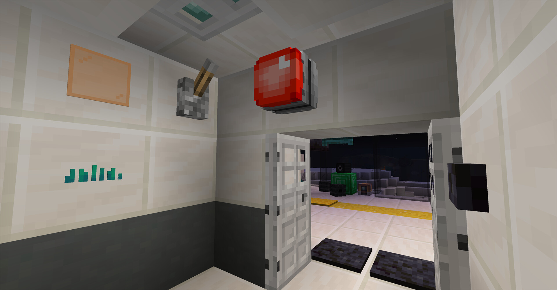 Space Station Hub Minecraft Map