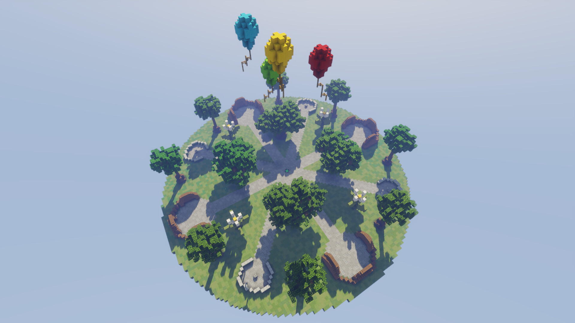 Lobby 1.17.1 (Simple and Nice) | FREE Minecraft Map