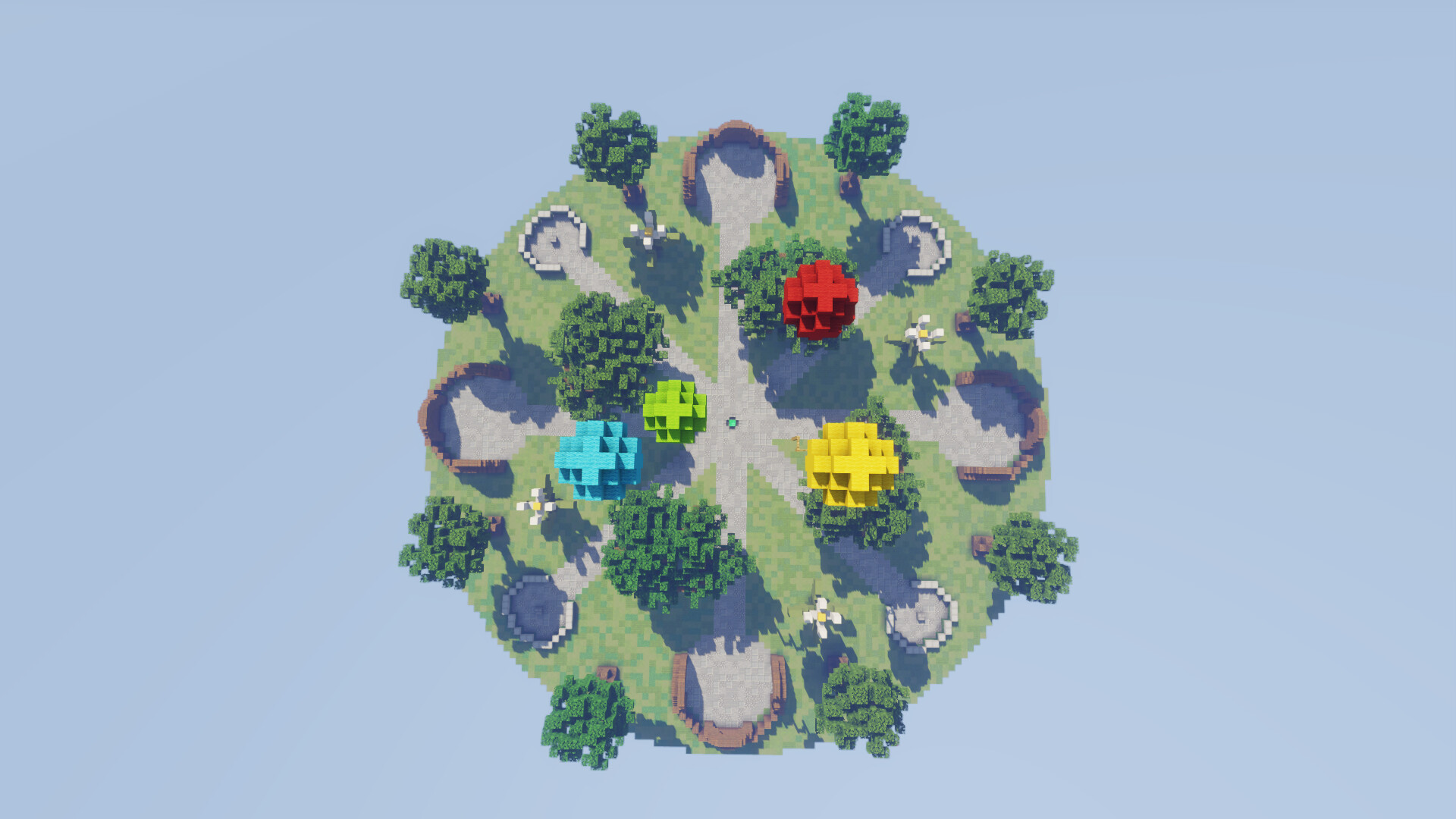 Lobby 1.17.1 (Simple and Nice) | FREE Minecraft Map