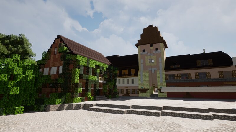 Turckheim in minecraft - 1:1 reproduction Minecraft Map