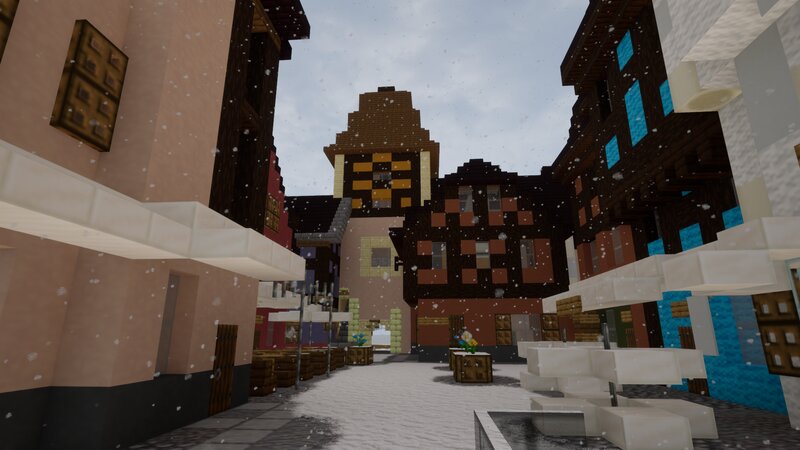 Turckheim in minecraft - 1:1 reproduction Minecraft Map