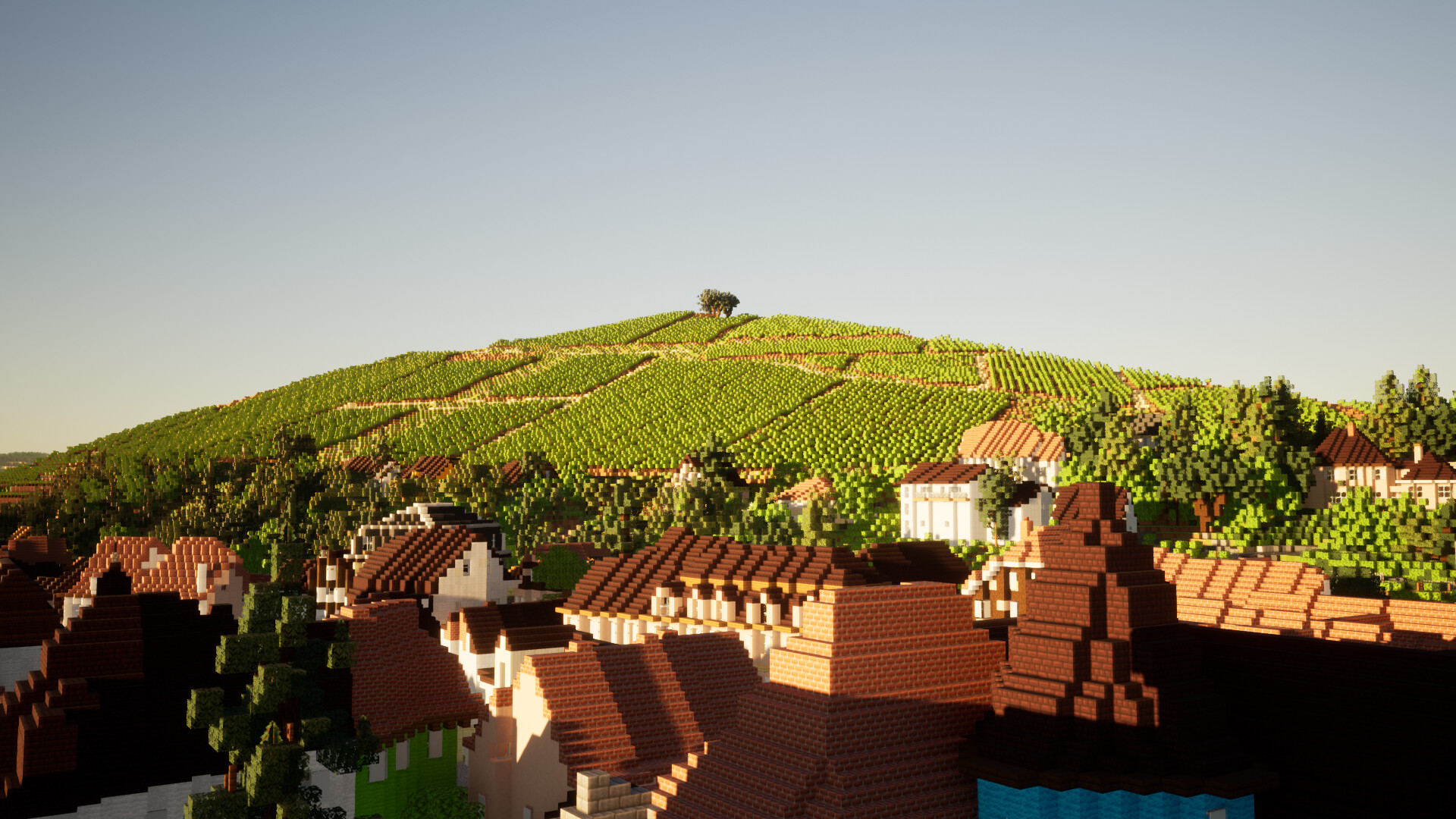 Turckheim in minecraft - 1:1 reproduction Minecraft Map