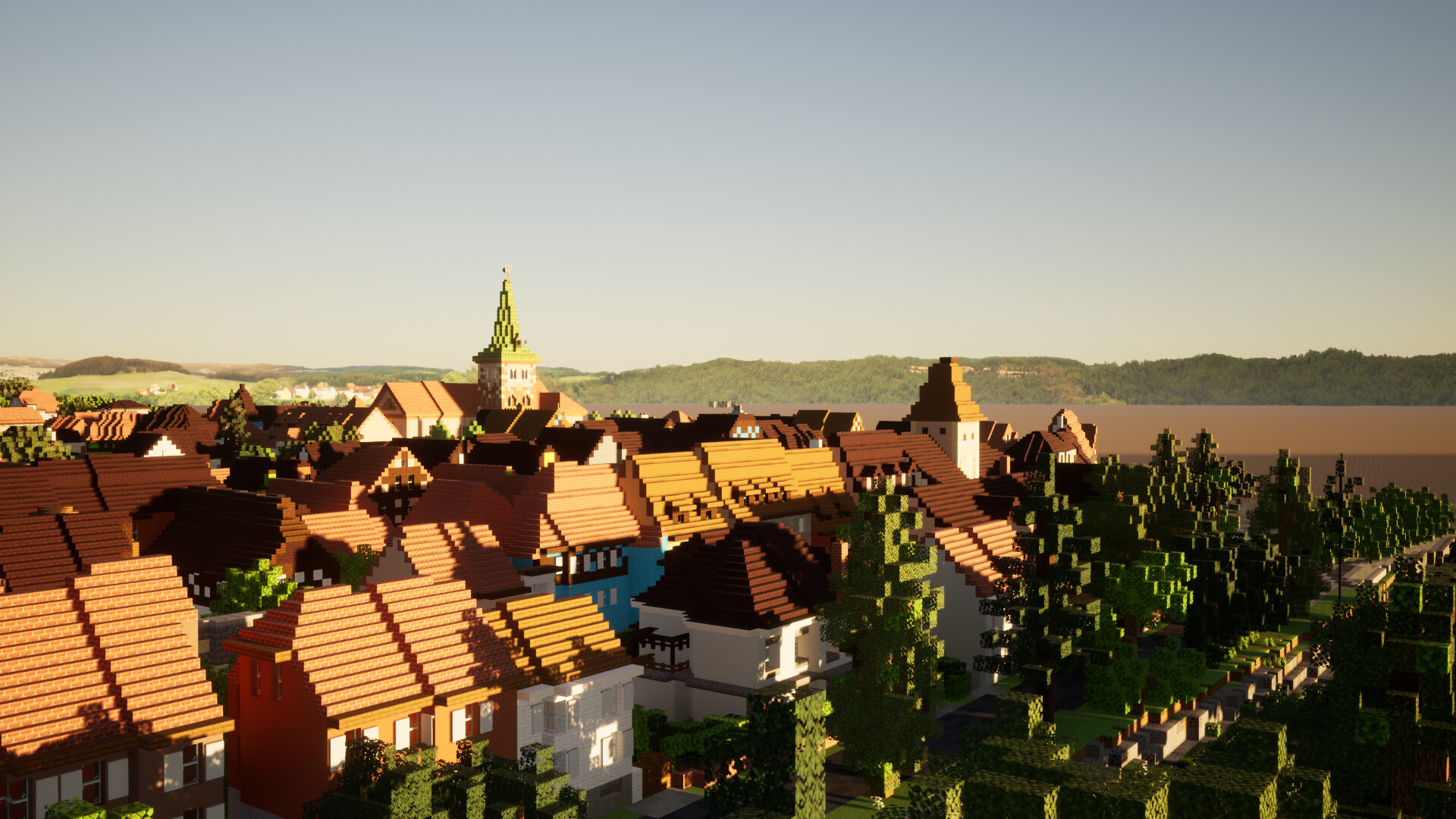 Turckheim in minecraft - 1:1 reproduction Minecraft Map