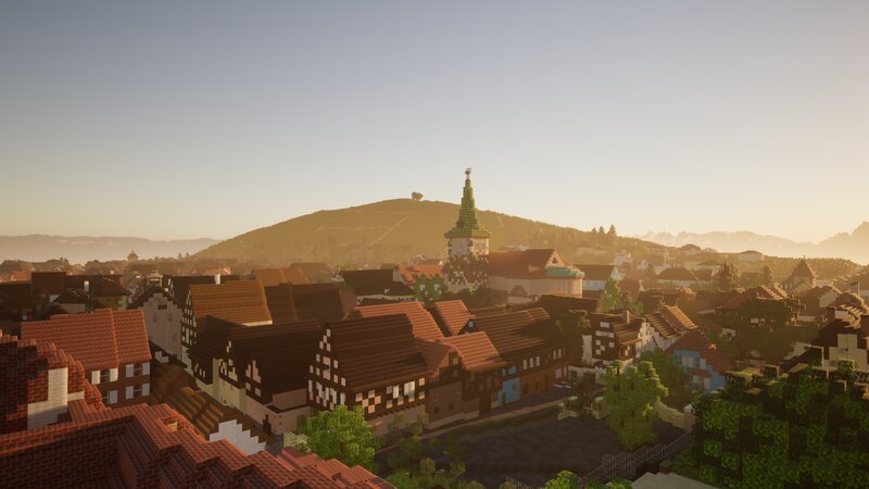 Turckheim in minecraft - 1:1 reproduction Minecraft Map