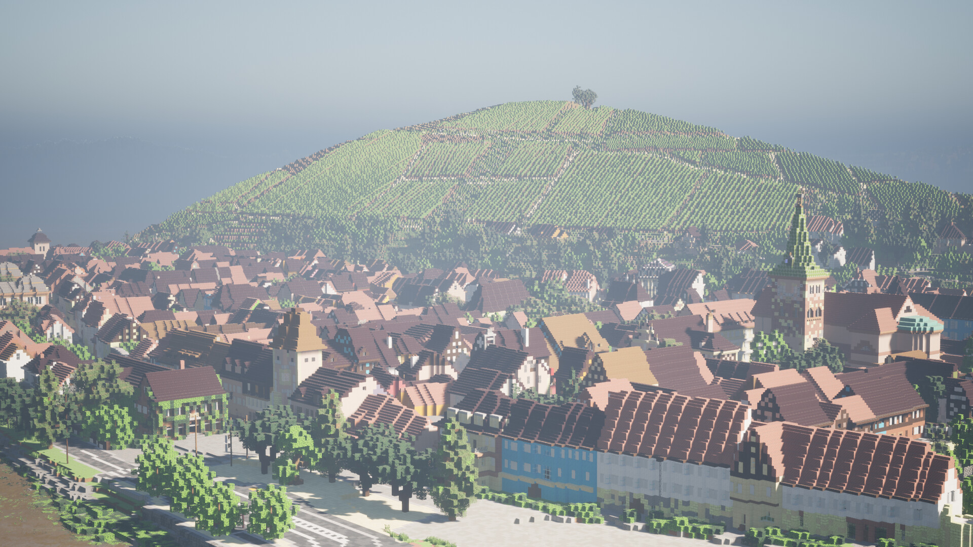 Turckheim in minecraft - 1:1 reproduction Minecraft Map