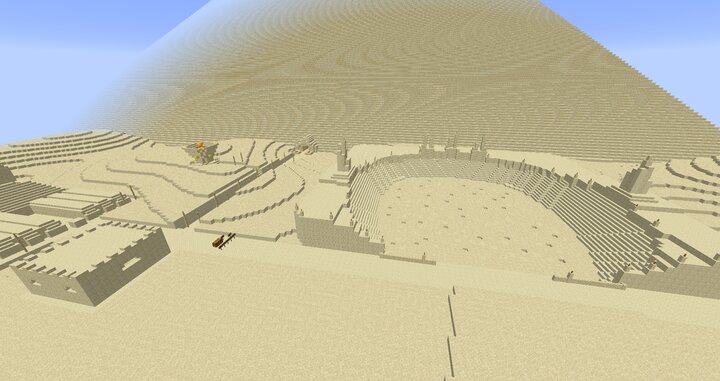 Creative World : Pyramid , Battle Royal , Make a city 2.0 Minecraft Map
