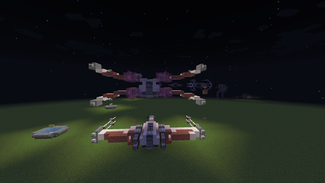 Star wars | Rebel X-Wing Minecraft Map