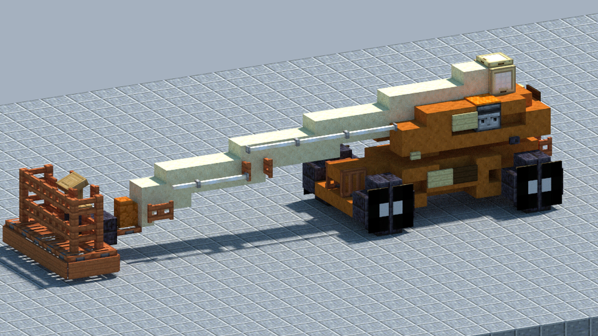 JLG 800S Telescopic Boom Lift [With Download] Minecraft Map