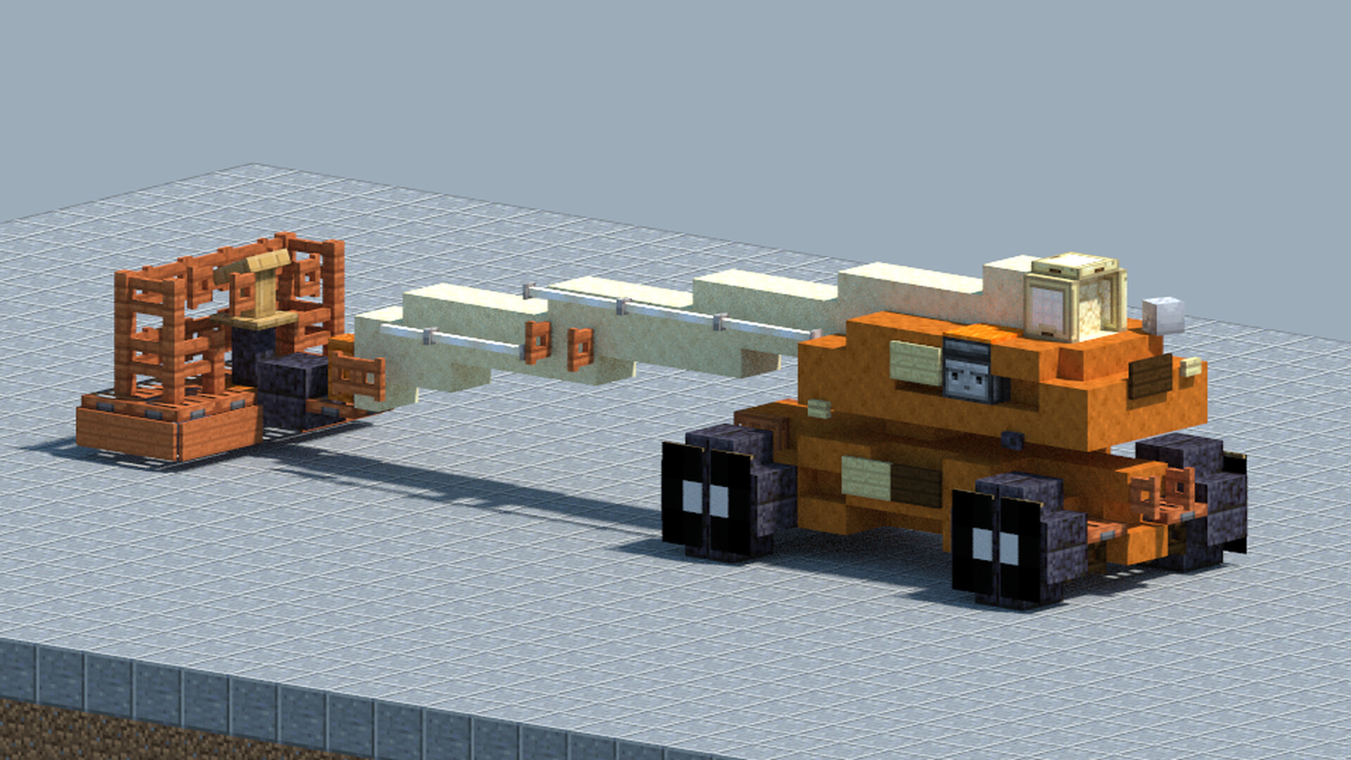 JLG 800S Telescopic Boom Lift [With Download] Minecraft Map