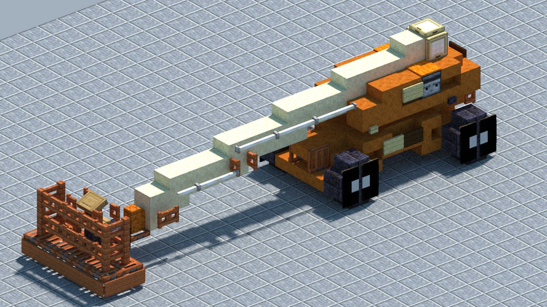 JLG 800S Telescopic Boom Lift [With Download] Minecraft Map