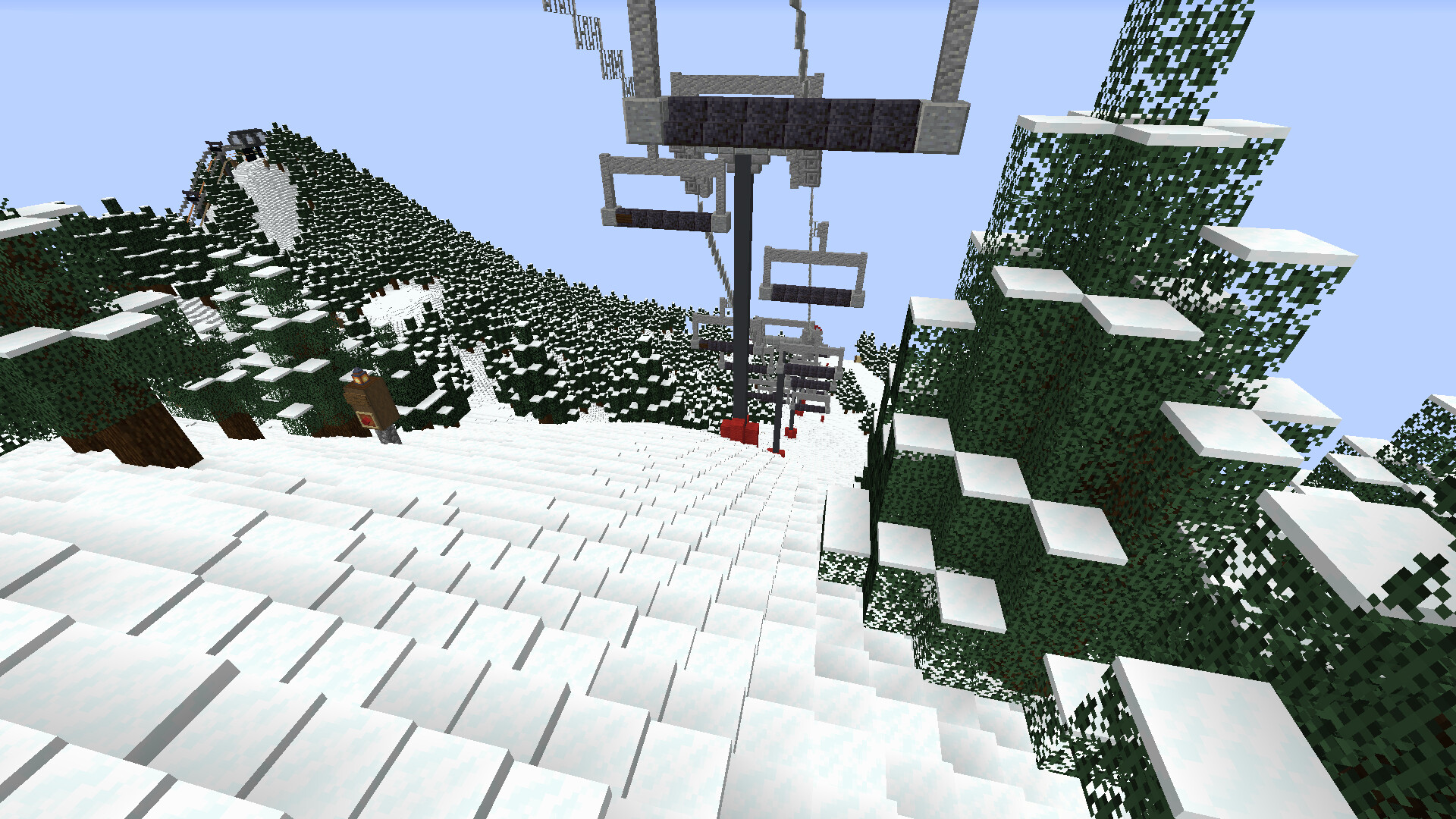 Diamond Peaks Ski Resort V2-Demo Release 1 Minecraft Map