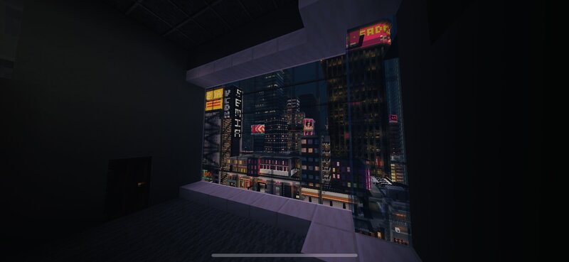 Neon city Minecraft Map