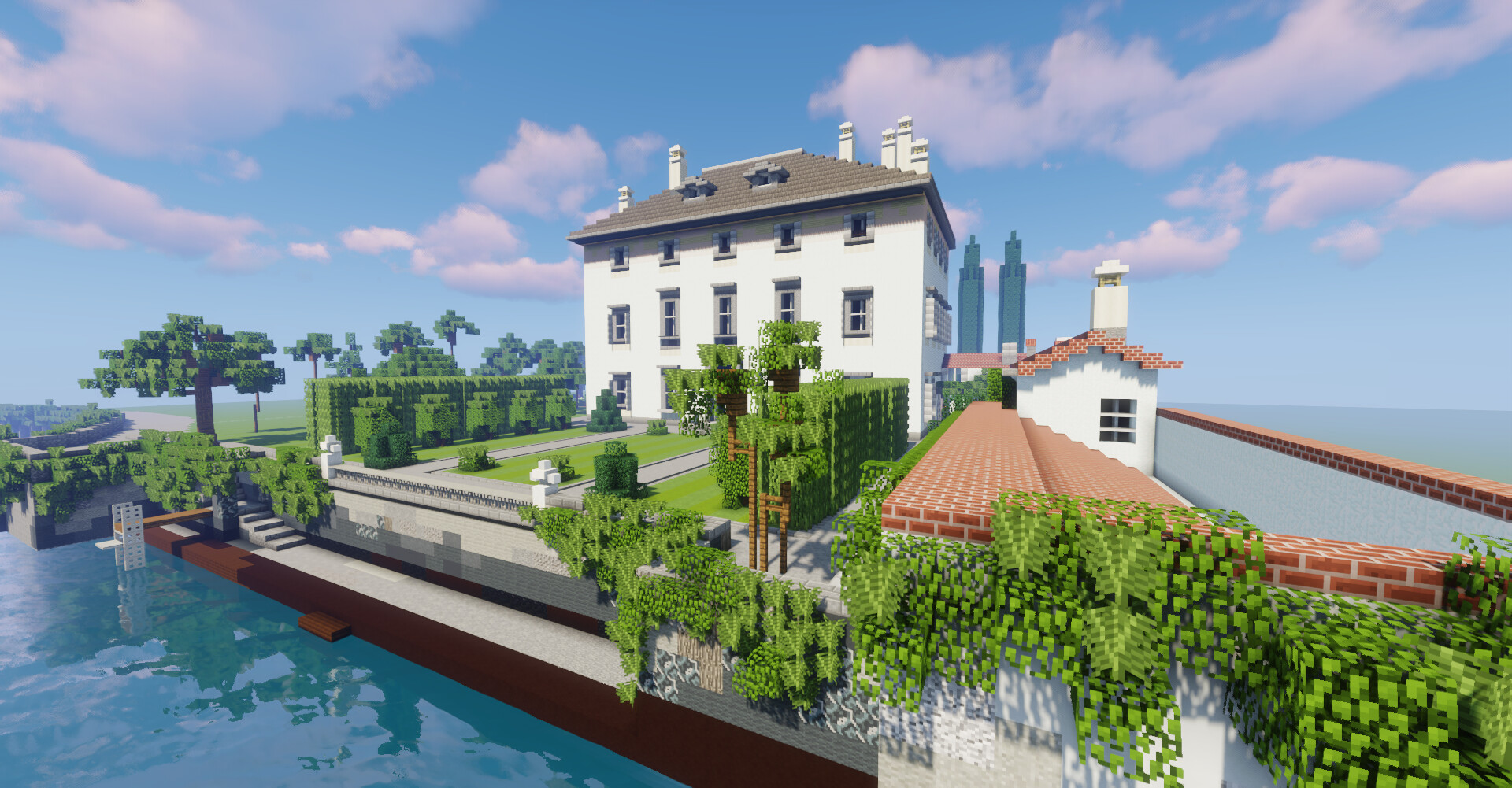 Italian Villa Recreation Minecraft Map