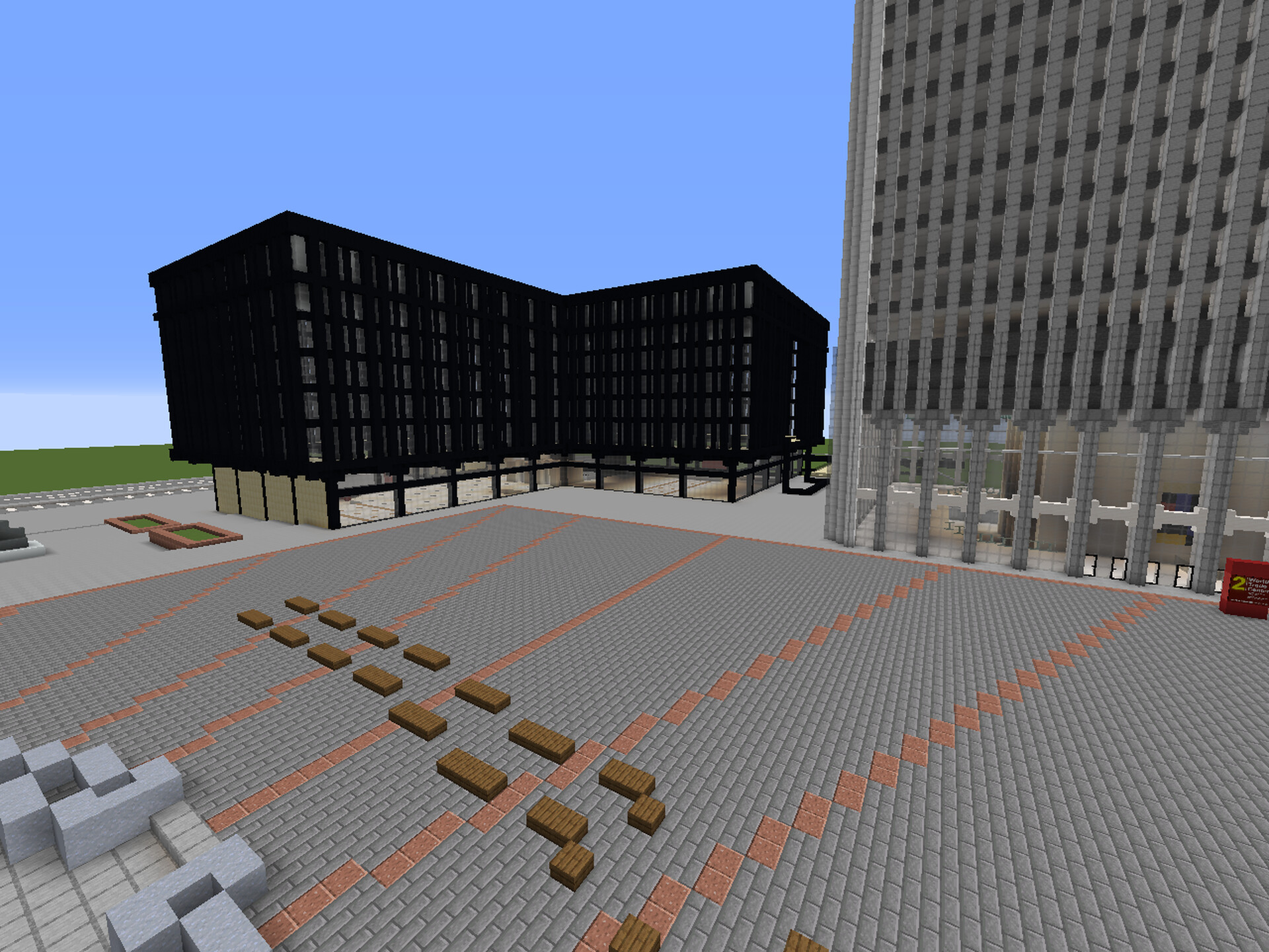 2001 World Trade Center 1:1 Minecraft Map