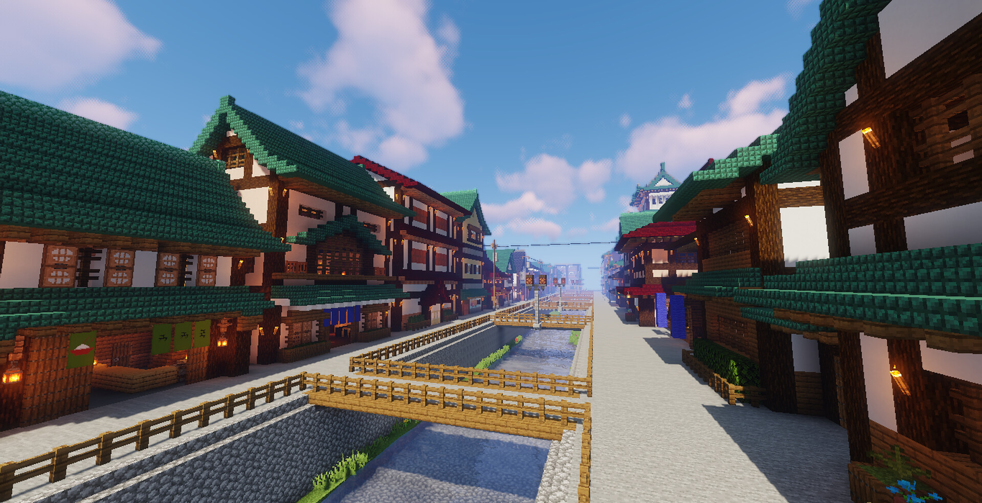 Hinata House from Love Hina Minecraft Map
