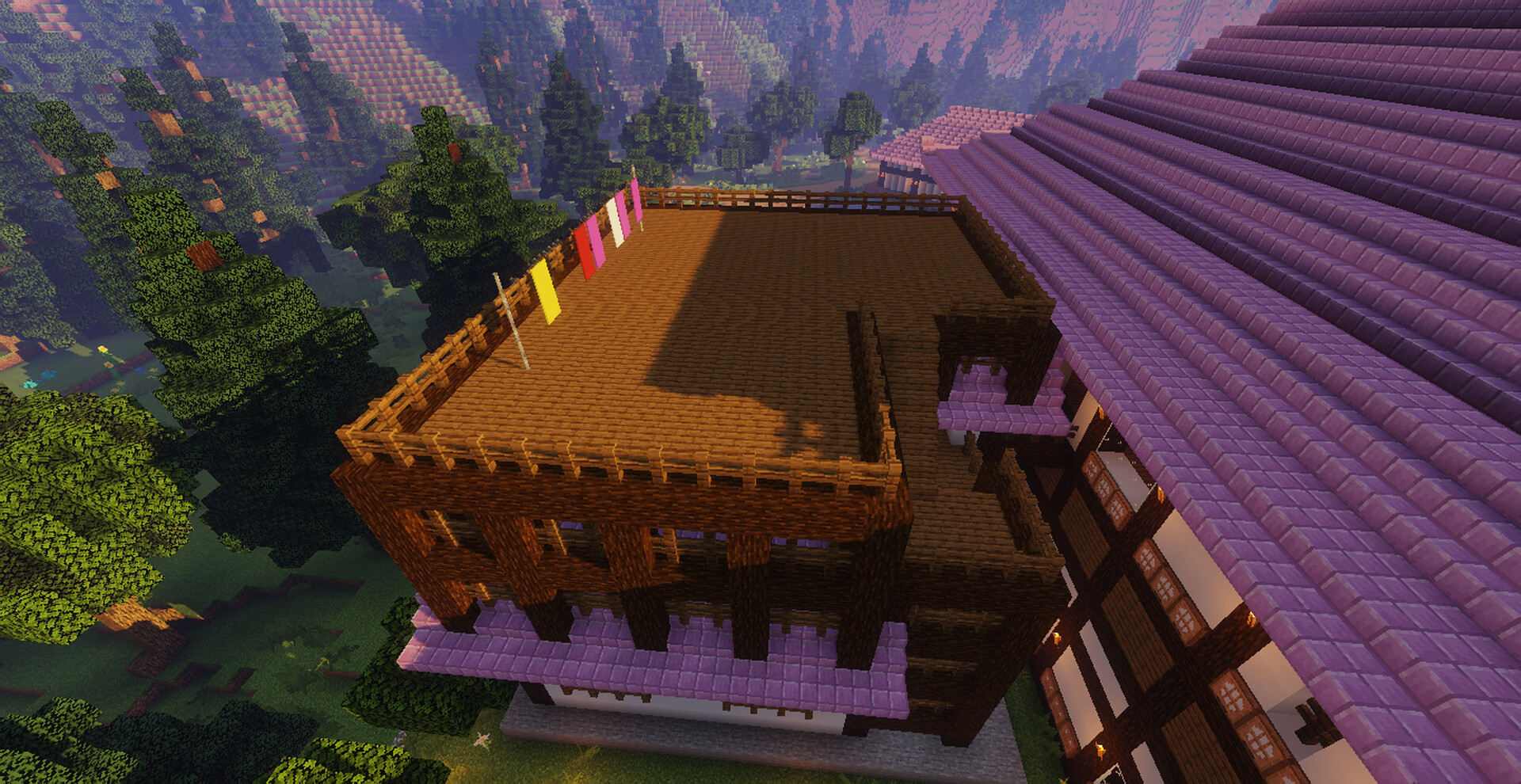Hinata House from Love Hina Minecraft Map
