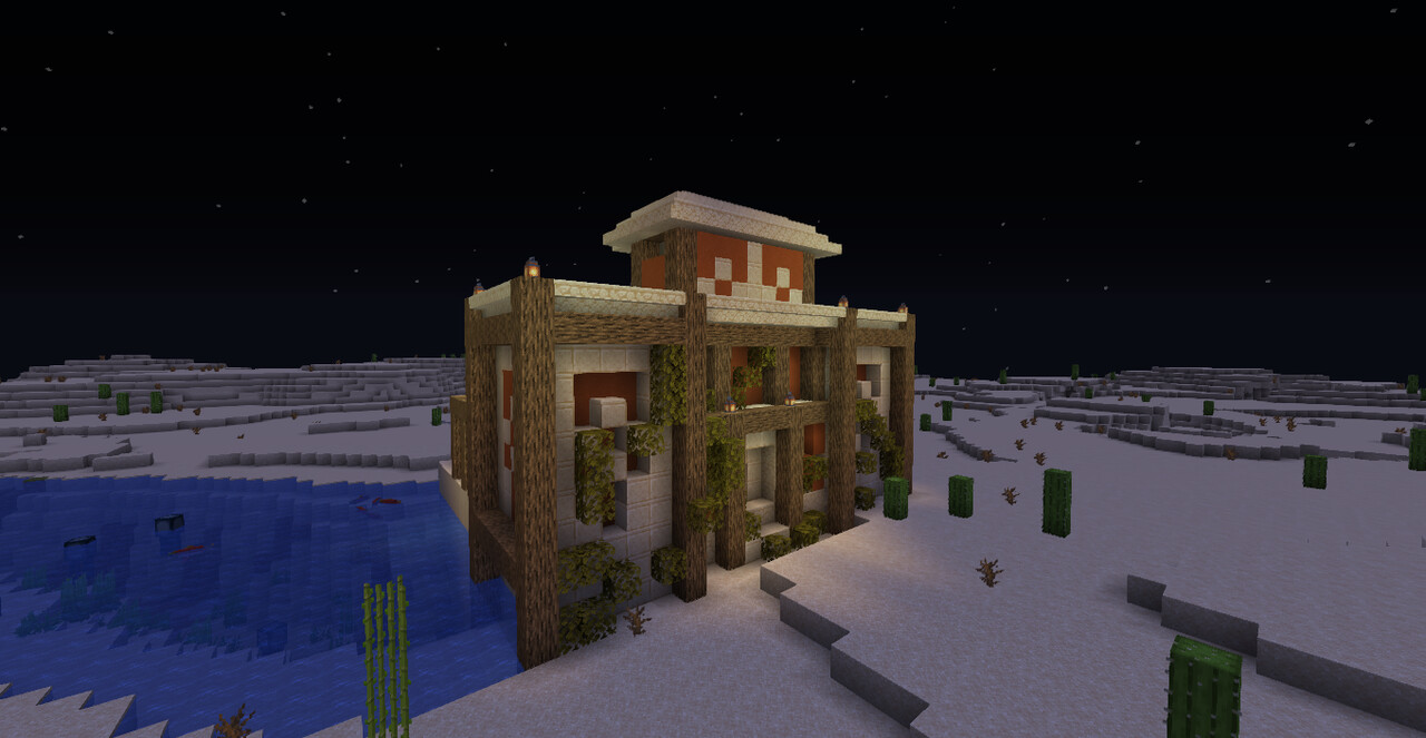 Upgraded Desert Temple Minecraft Map