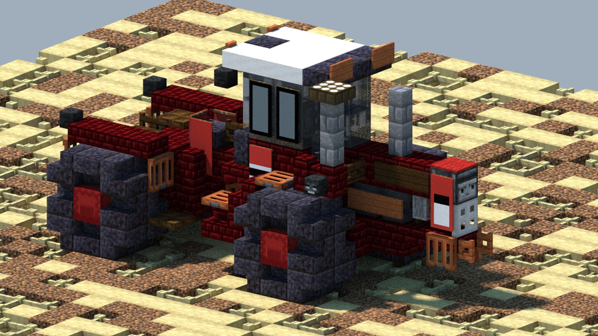 International 4586, Tractor [With Download] Minecraft Map