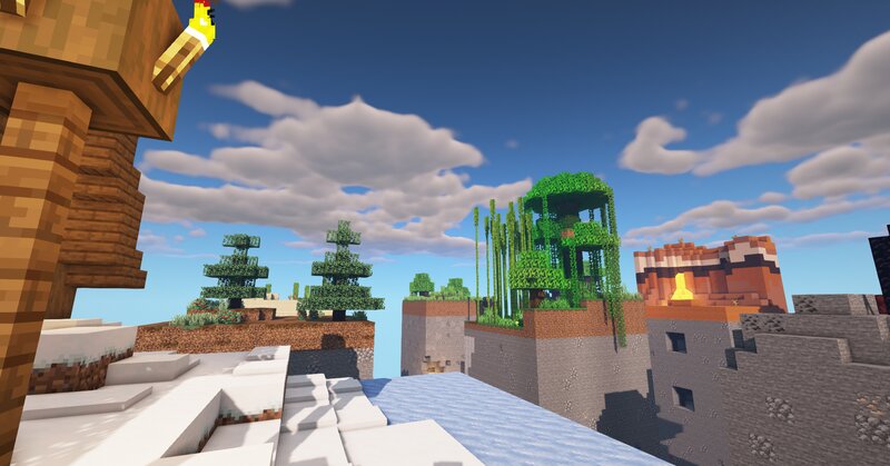 9 chunks [Free download] Survival map 1.16.5 Minecraft Map