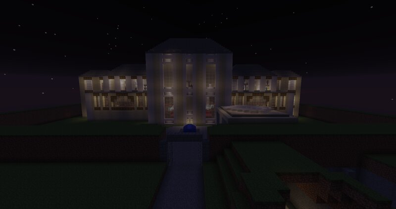Wayne Manor And Batcave Minecraft Map