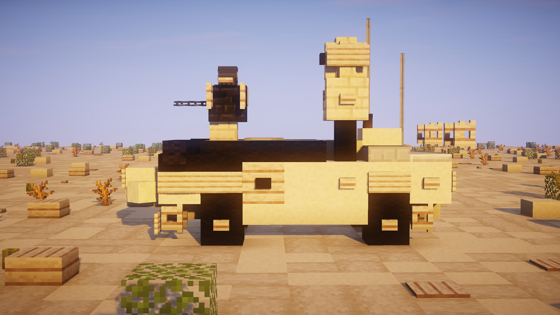 1,5:1 LGS Fennek Reconnaissance Vehicle (ArmA 3 Strider) Minecraft Map