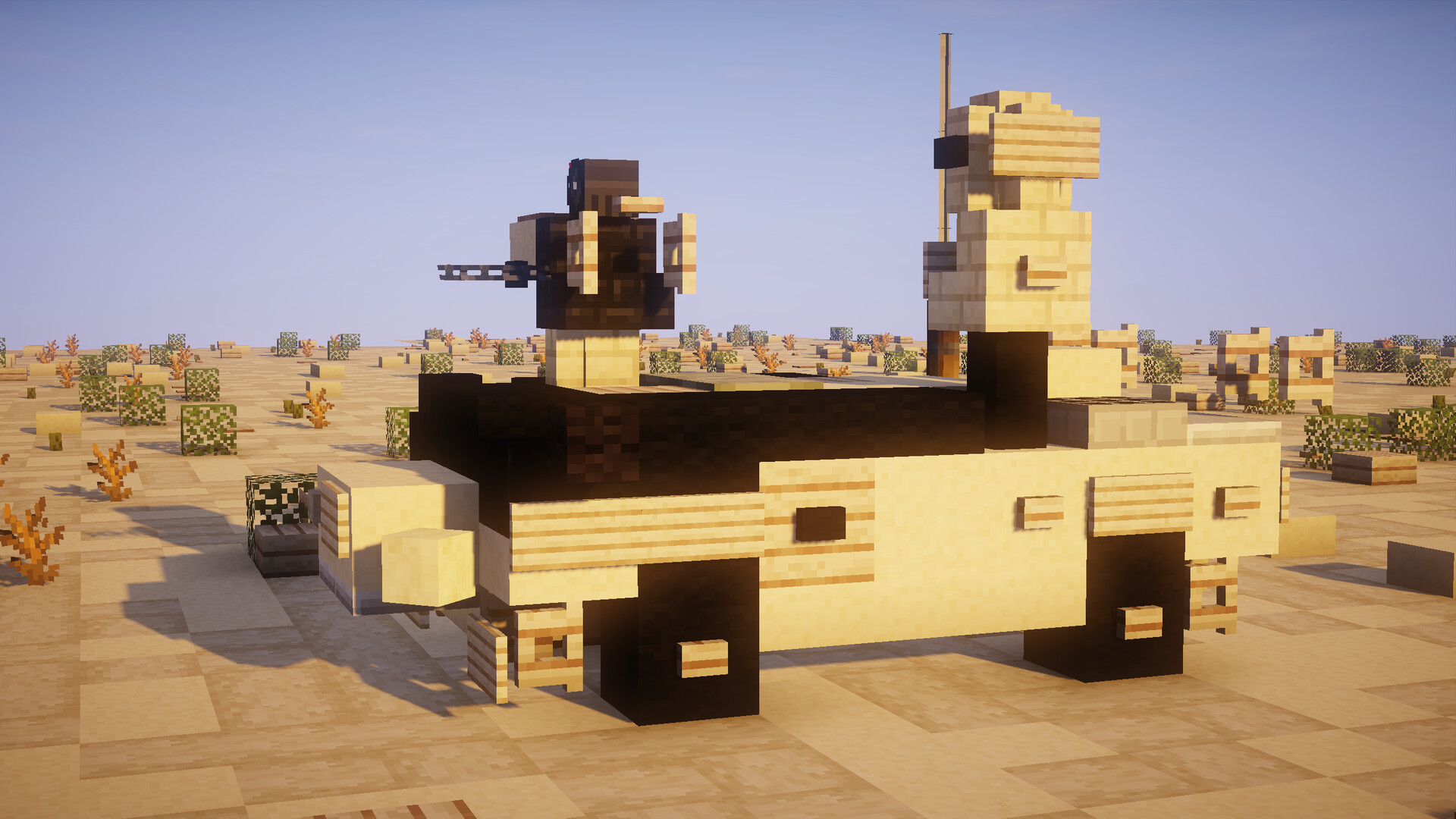 1,5:1 LGS Fennek Reconnaissance Vehicle (ArmA 3 Strider) Minecraft Map