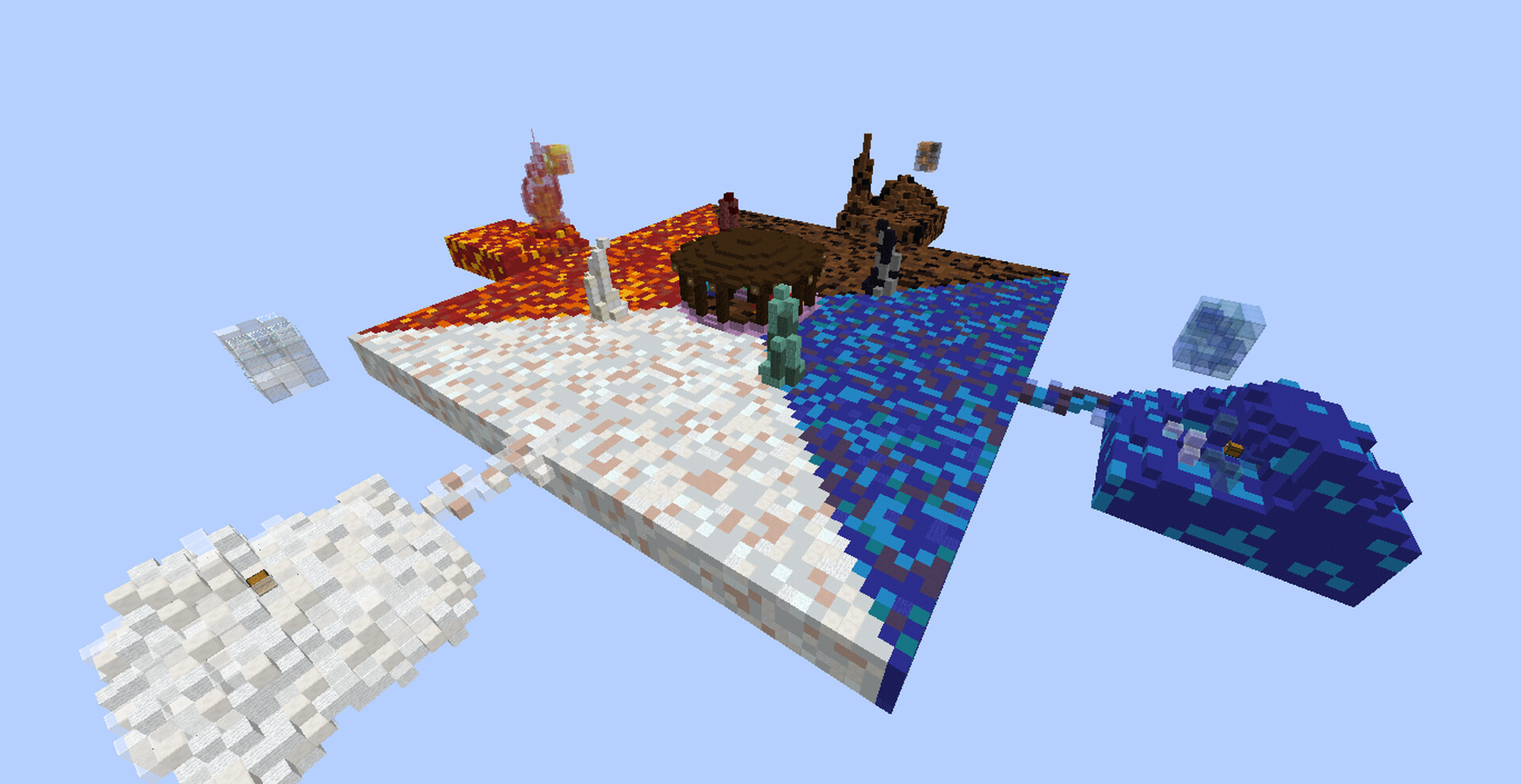 PVP Map (ARENA) - Elemental Wars Minecraft Map