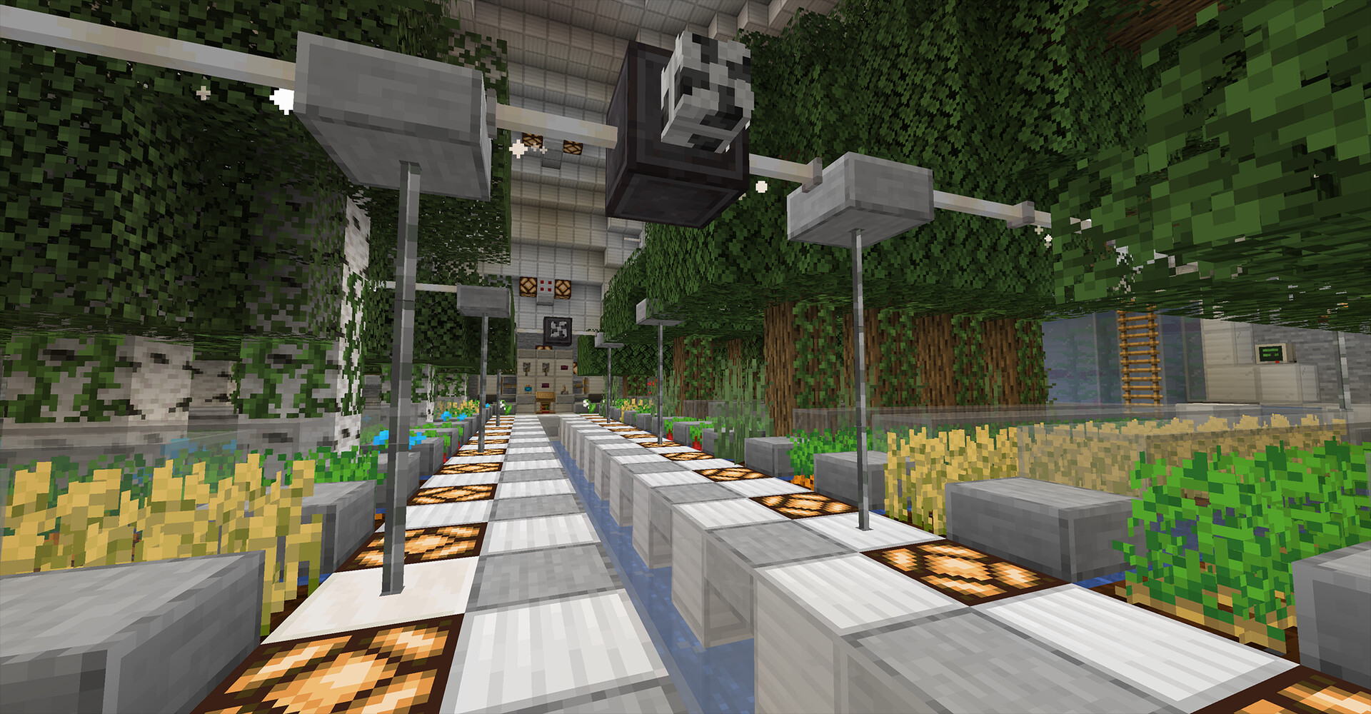LeGuin Lunar Crater Exoplanet Scientist Training Base Minecraft Map