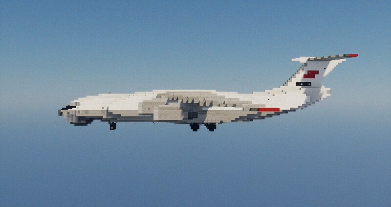 Ilyushin Il-76/82 1.5:1 Scale Minecraft Map