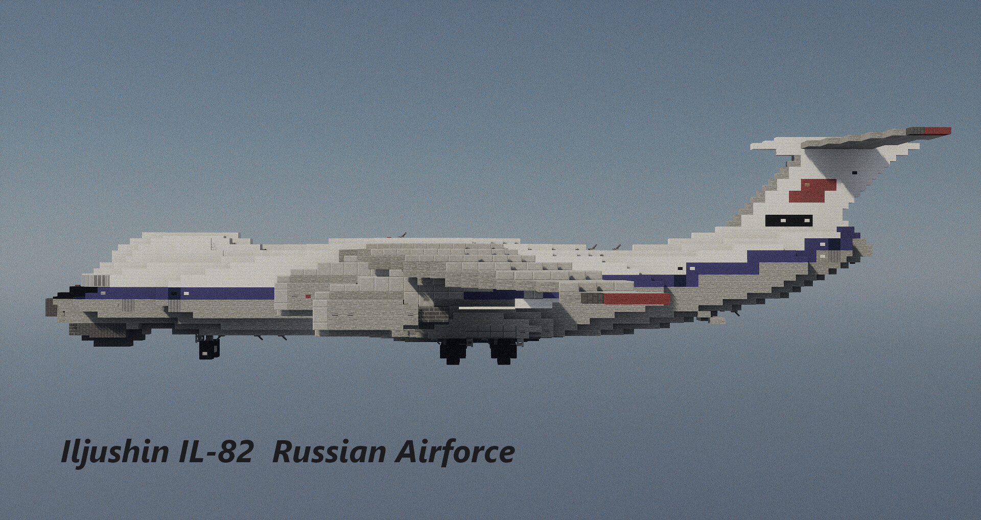 Ilyushin Il-76/82 1.5:1 Scale Minecraft Map