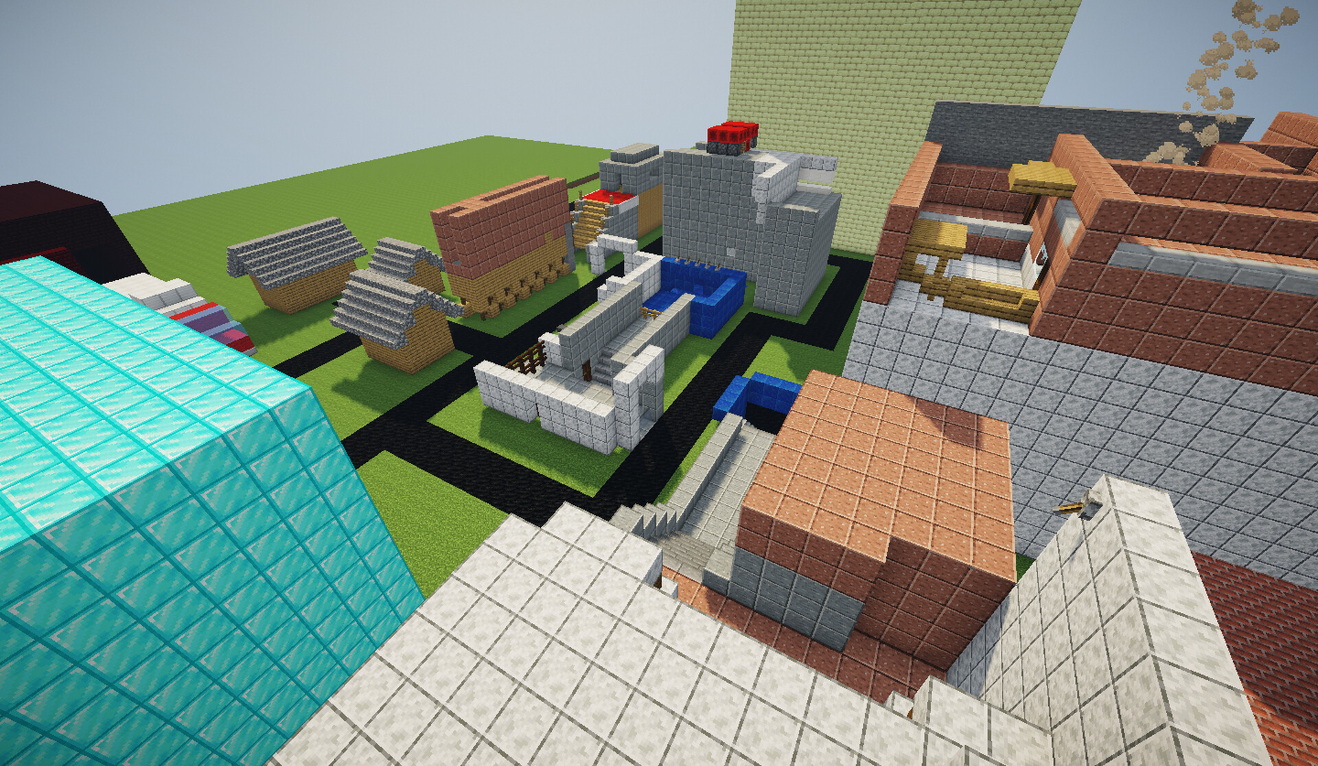 You Are Late for School/Parkour Minecraft Map