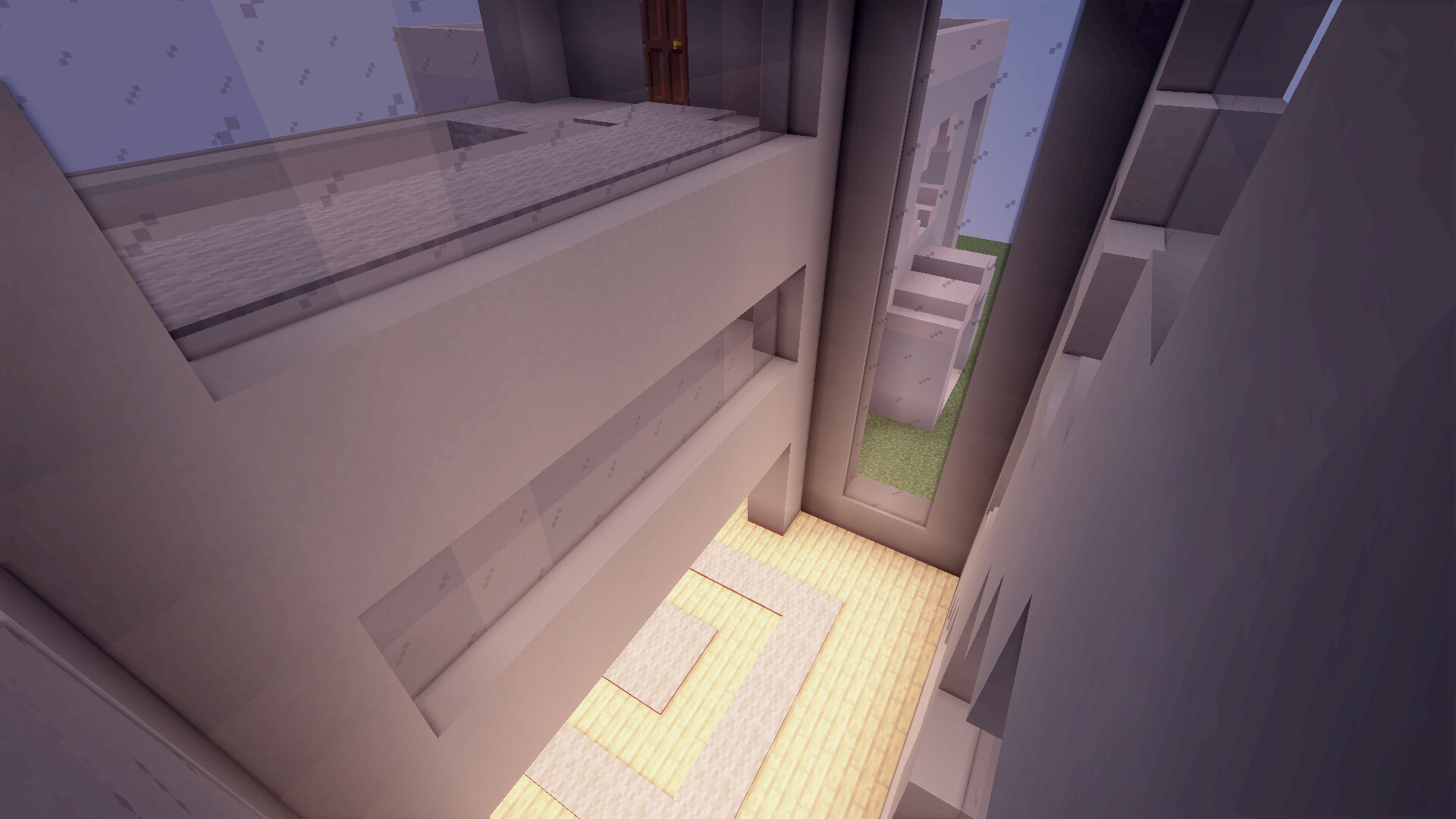 Modern Clay House Minecraft Map