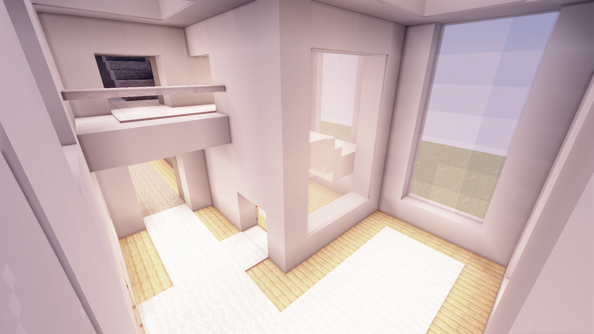 Modern Clay House Minecraft Map