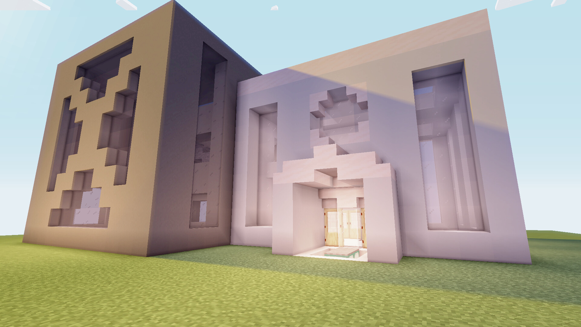 Modern Clay House Minecraft Map
