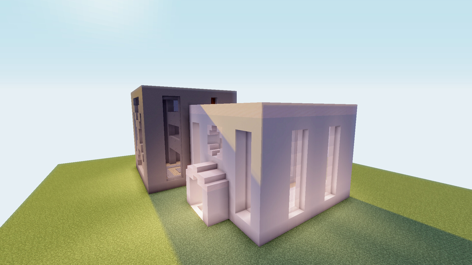 Modern Clay House Minecraft Map