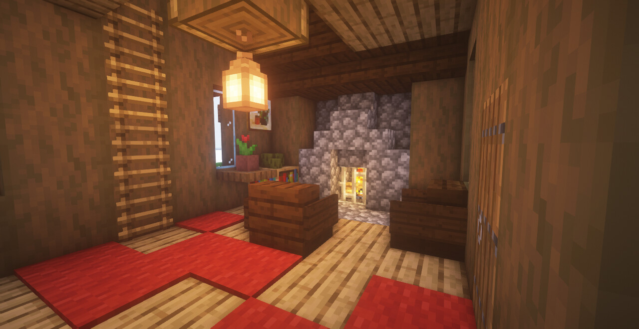 Simple Survival House | Casa de Sobrevivencia Simples Minecraft Map