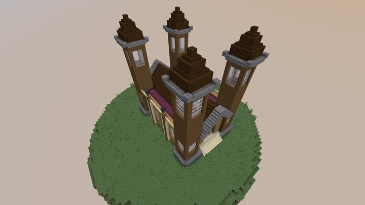 Wooden Church Minecraft Map