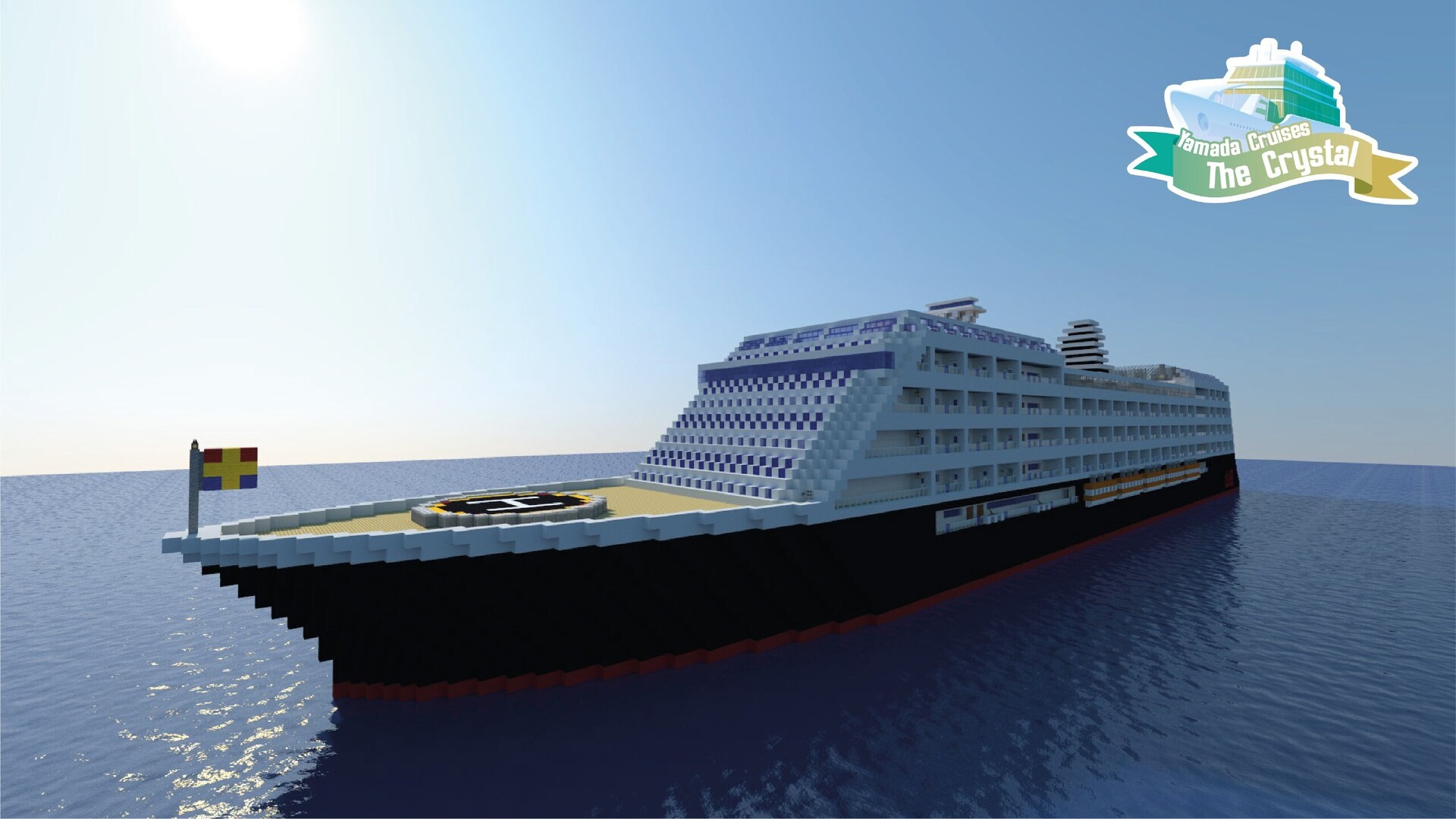 Yamada Cruises The Crystal – Minecraft Cruise Ship Project (With ...