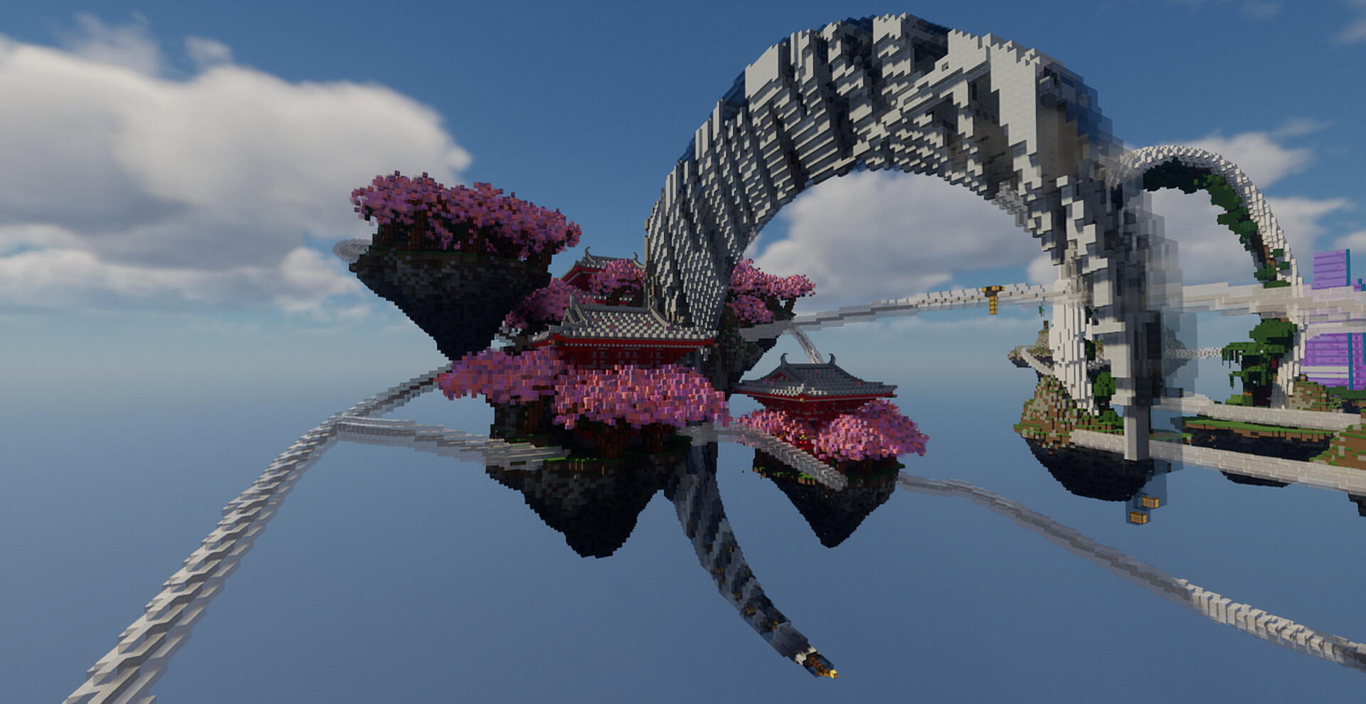 City of Floating Islands Minecraft Map