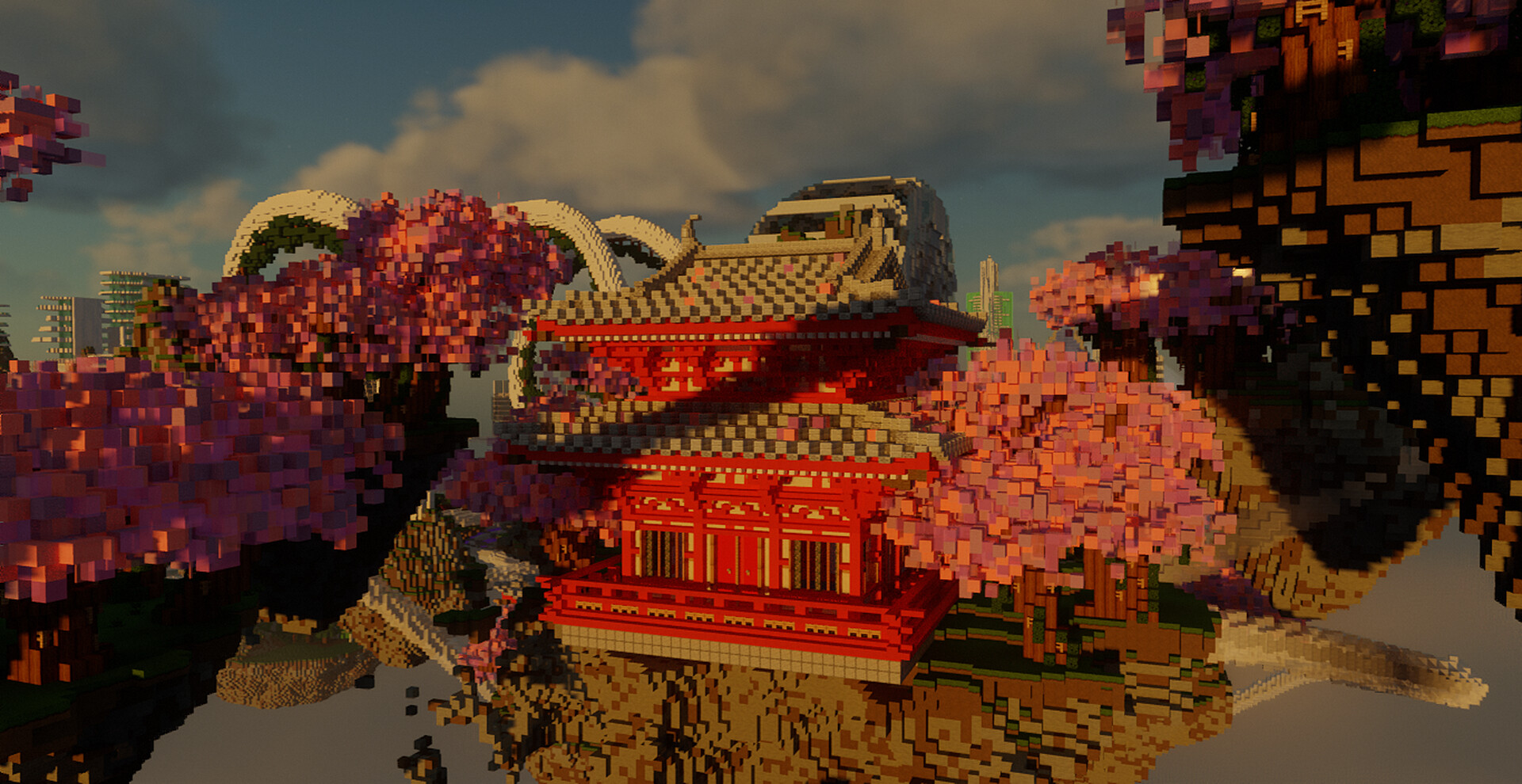 City of Floating Islands Minecraft Map