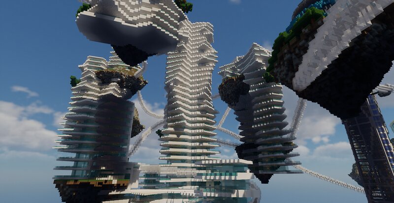 City of Floating Islands Minecraft Map